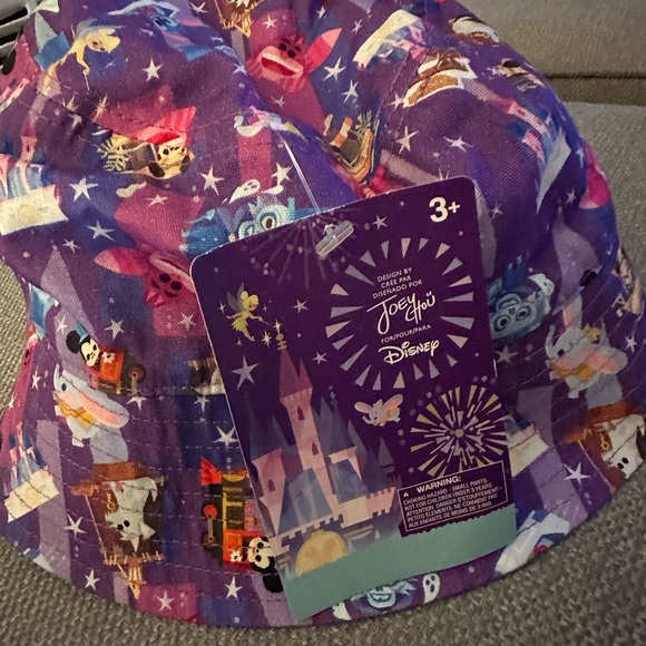 Disney | Accessories | Disney Multicolor Character Bucket Hat Bnwt ...